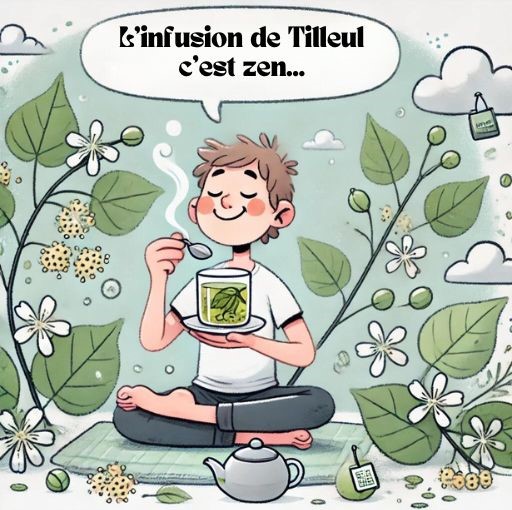 Infusion de Tilleul, votre solution anti stress