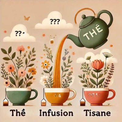 Tisane, infusion, thé, quelles différences