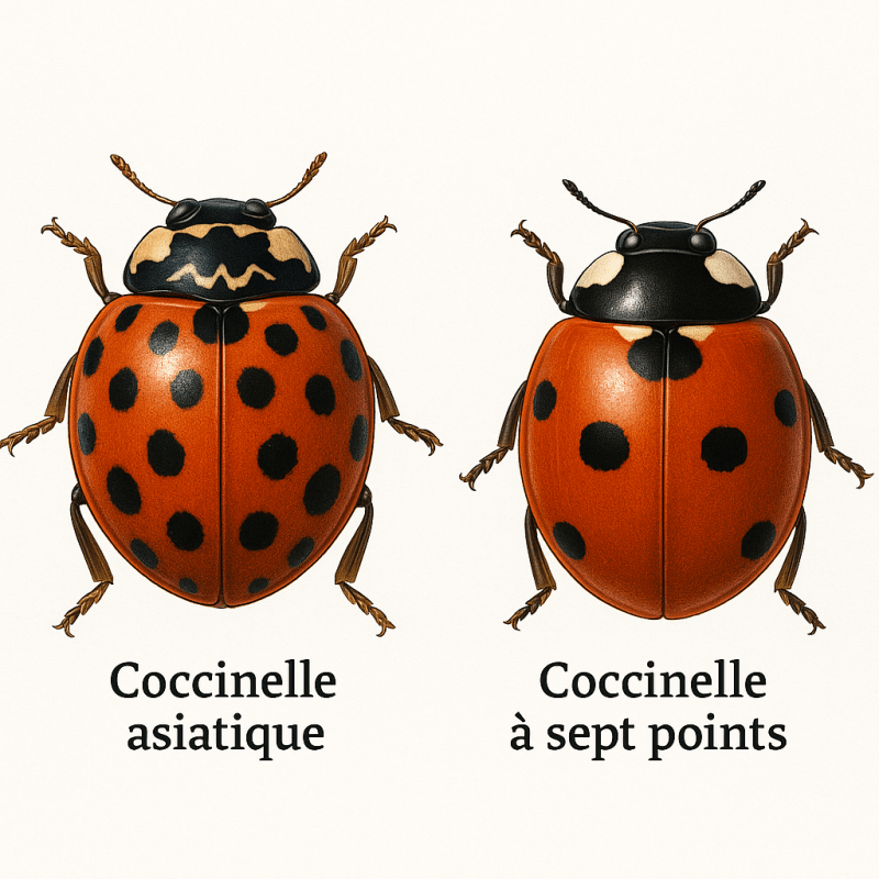 La Coccinelle asiatique, amie du jardin ou espèce envahissante