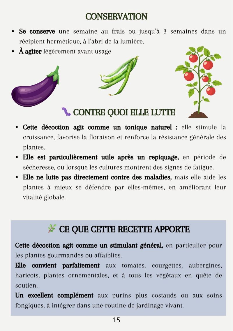 15 Recettes naturelles pour soigner votre jardin